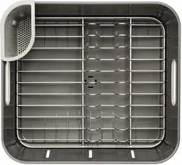 Simplehuman Odkapávač na nádobí  – Compact / šedý plast