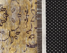 Vintage koberec ve zlaté barvě Šířka: 120 cm | Délka: 170 cm
