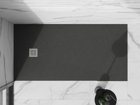 Mexen Stone+ kompozitní obdélníkový sprchový kout 200 x 100 cm, antracit - 44711020