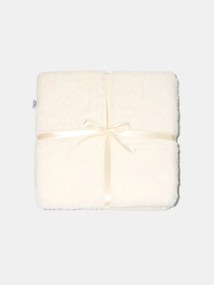 Sinsay - Sada chlupatých polštářů na židle 2 pack - krémová