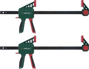 Parkside® Sada jednoručních svorek, 2dílná / 4dílná (Jednoruční svorky, 2dílná sada)