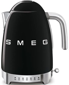 SMEG KLF04BLEU rychlovarná konvice s variabilní teplotou černá