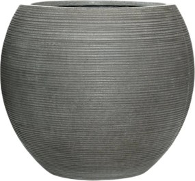 Abby Dark Grey (horiz. ridg.) L - Ø 51,5 cm / V 44,5 cm