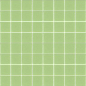 Hisbalit Skleněná mozaika zelená Mozaika 115A LESK 4x4  4x4 (32x32) cm - 40115ALH