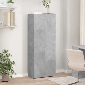 Kartotéka betonově šedá 60 x 32 x 153 cm kompozitní dřevo 3276647