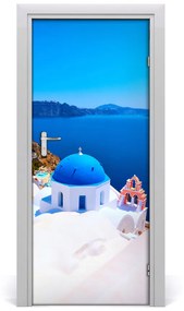 Fototapeta samolepící na dveře Santorini Řecko 75x205 cm