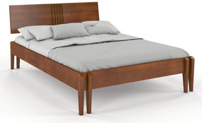 Buková postel Bari - zvýšená   , Buk přírodní, 160x200 cm
