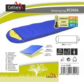 Cattara ROMA / Spací pytel dekový / 220 x 75 cm / 20°C | 15°C | 10°C