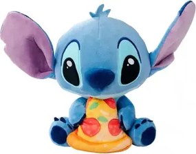 SIMBA Plyšák Stitch s pizzou / 25 cm / Disney Stitch / od 0 měsíců