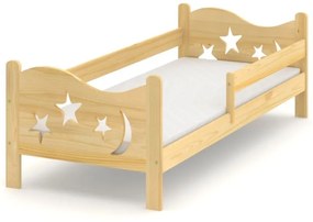 MB Dětská postel Nocturno - masiv borovice 80x180 cm  + ROŠT ZDARMA