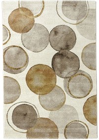 Koberce Breno Kusový koberec DIAMOND 24062/670, Béžová, Vícebarevné, 80 x 150 cm