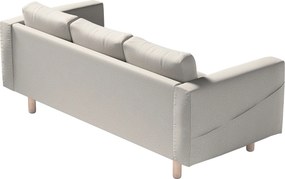 Potah na pohovku IKEA Norsborg 3-místná barva šedá látka pletený vzor