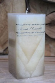 Krémová voňavá svíčka Vanilka 14,5cm