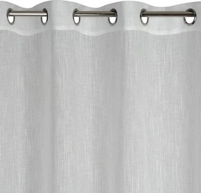 ZÁCLONA NA KROUŽCÍCH CARLA 300 CM X 250 CM CM BÍLÁ