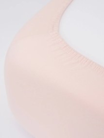 MK Lůžkoviny Jersey prostěradlo Classic 120 x 200 cm – pudrová