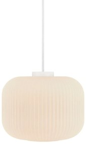 Závěsný lustr z opálového skla Milford pro žárovku E27 ø30cm  - Nordlux