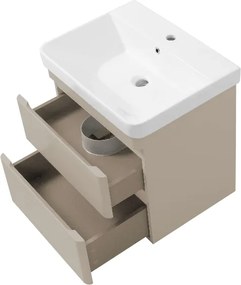 Lavedo Vivace Mokko Air 100 koupelnová skříňka s umyvadlem