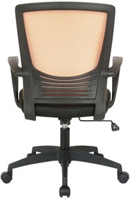 Bhm germany Kancelářská židle Kampen, černá / oranžová