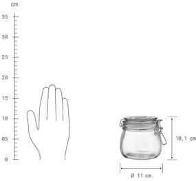 Butlers MASON'S Zavařovací sklenice 530 ml
