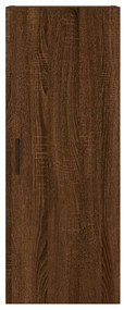 Skříň highboard hnědý dub 34,5 x 34 x 180 cm kompozitní dřevo,  3198872