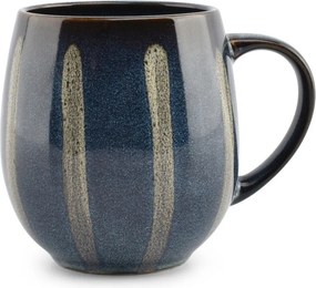 Modrý kameninový hrnek 430 ml Muggies – Salt&amp;Pepper