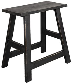 Dřevěná hnědá stolička FawnL - 42*29*43 cm