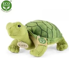RAPPA Plyšová želva Agáta zelená 25 cm / ECO-FRIENDLY / od 0 měsíců