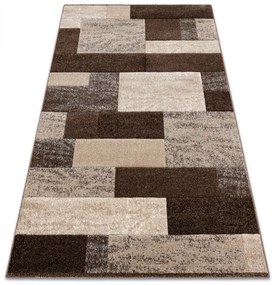 Kusový koberec FEEL 5756/15044 hnědý Rozměr: 80x150 cm