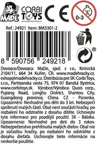Panenka 13 x 9 x 25 cm / Panenka / od 3 let / Plast