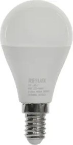 RETLUX RLL 634 G45 E14 mini Globe 6W / 810 lm / 6500K - denní bílá / D
