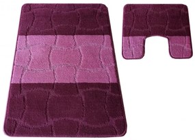 Sada koupelnových koberečků Montana Sariyer lilková