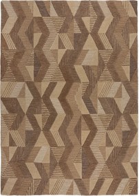 Kusový koberec Moda Asher Natural, 160x230, hnedá, chodba / predsieň, Flair Rugs