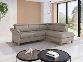 XXXLutz ROHOVÁ SEDAČKA, textil, šedohnědá Sit & More - Sedací soupravy - 00014402574P