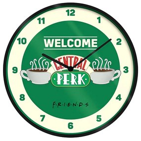 Postershop Nástěnné hodiny - Friends (Central Perk)