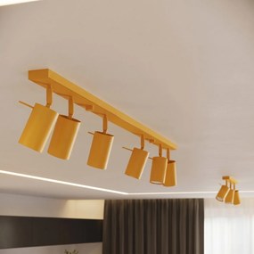 Sollux Lighting Nástěnné svítidlo RING žluté