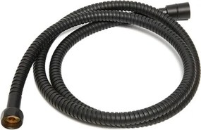 Sprchová hadice Ceramia S-Line Pro 150 cm se zámkem proti přetočení černá SLHADICEC