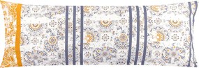 Bellatex POVLAK na relaxační polštář Šedá,Oranžová 45x120 cm