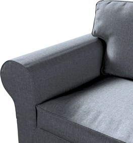 Potah na pohovku IKEA  Ektorp 3-místná, nerozkládací barva šedá látka pletený vzor