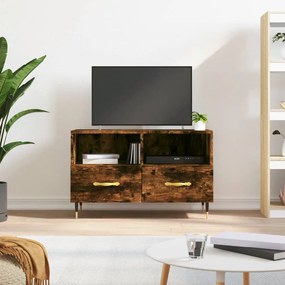 TV skříňka kouřový dub 80 x 36 x 50 cm kompozitní dřevo