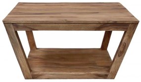 Indický nábytek - Konferenční stolek Rami 80x40x80 z indického masivu palisandr Only stain