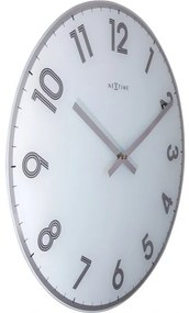 Designové nástěnné hodiny 8190wi Nextime Reflect 43cm