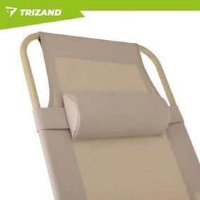 Skládací zahradní lehátko 60x177x30cm Trizand
