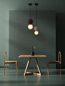 Designový lustr Noesis 18 Bordová