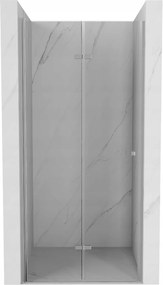 Mexen Lima, skládací sprchové dveře do otvoru 105 x 190 cm, 6mm čiré sklo, chromový profil, 856-105-000-01-00-D