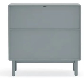 Modro-šedá nízká komoda 90x90 cm Corvo – Teulat