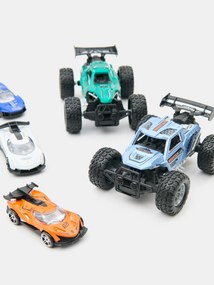 Sinsay - Sada závodních a terénních aut 5 pack - vícebarevná
