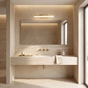 Toolight Rea, Koupelnové nástěnné LED svítidlo APP1875-1W 40cm BRUSH GOLD, OSW-66030