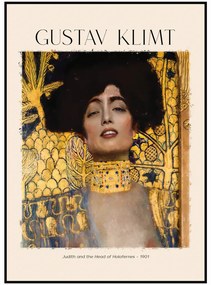 Gustav Klimt - Judith Rozměr plakátu: A4 (21 x 29,7 cm)