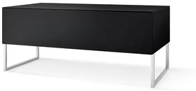 Atraktivní TV stolek NORSTONE KHALM 140cm černý