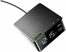 Braun BNC016 černá / Digitální budík / LED displej